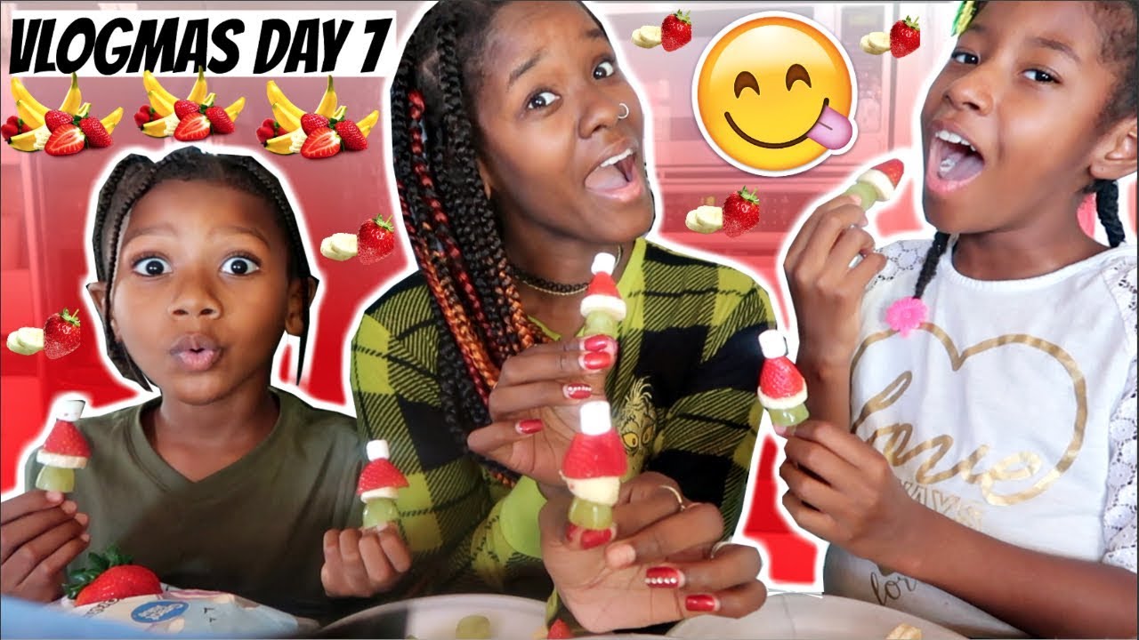 THE KIDS TEST OUT CUTE CHRISTMAS TREAT 🎅🏽(VLOGMAS DAY 7) | LACY'S FILES ...