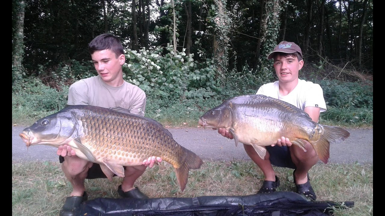 pêche de la carpe en lac (48h) *** session big fish *** .(Full HD ...