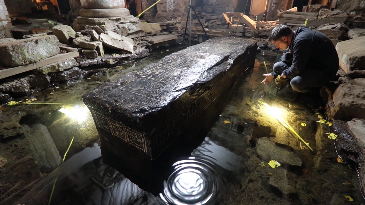 What They Found Inside the Black Pyramid Stunned Archaeologists - YouTube