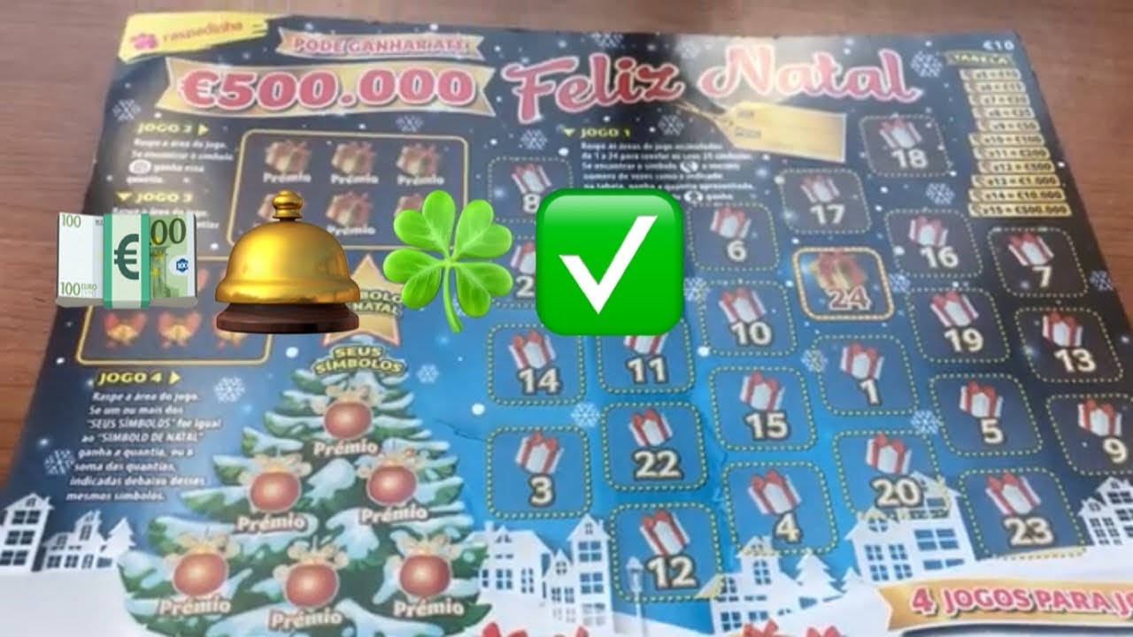 Raspadinha, Portugal scratchcard feliz natal (merry Christmas) - YouTube