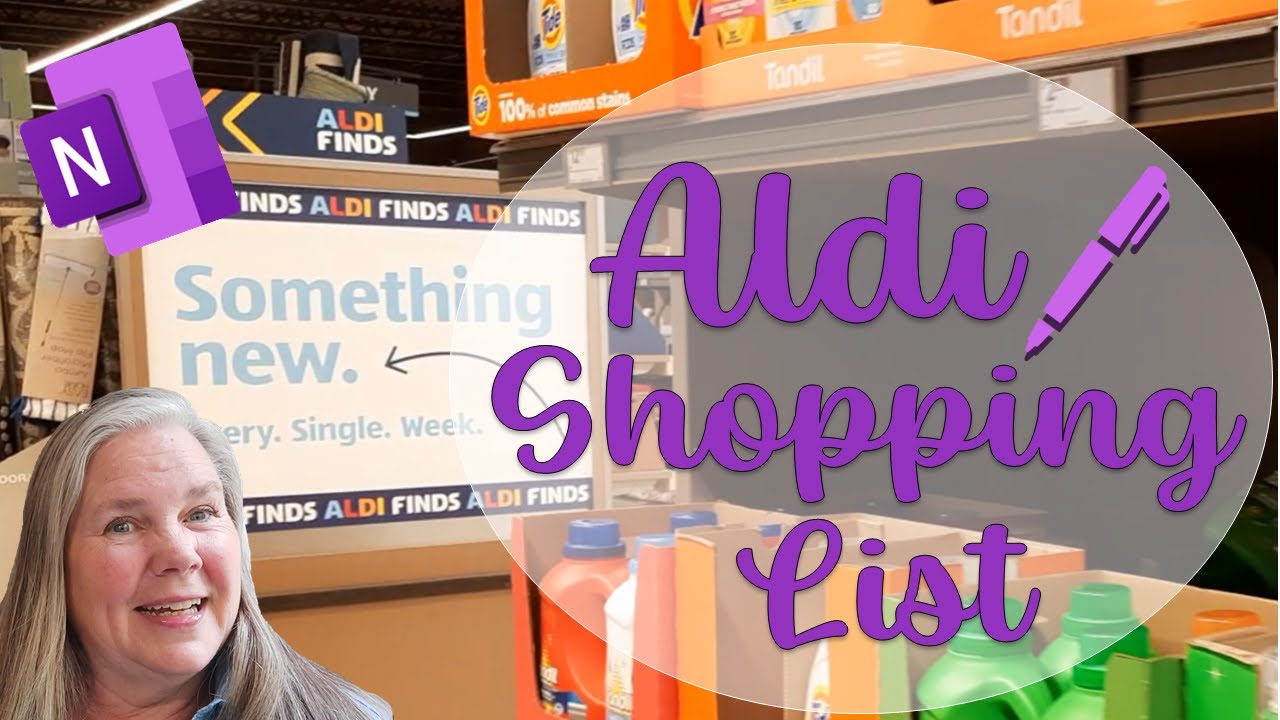 2025 Shopping List for Aldi and other stores: Plus Meal Planner all in ...