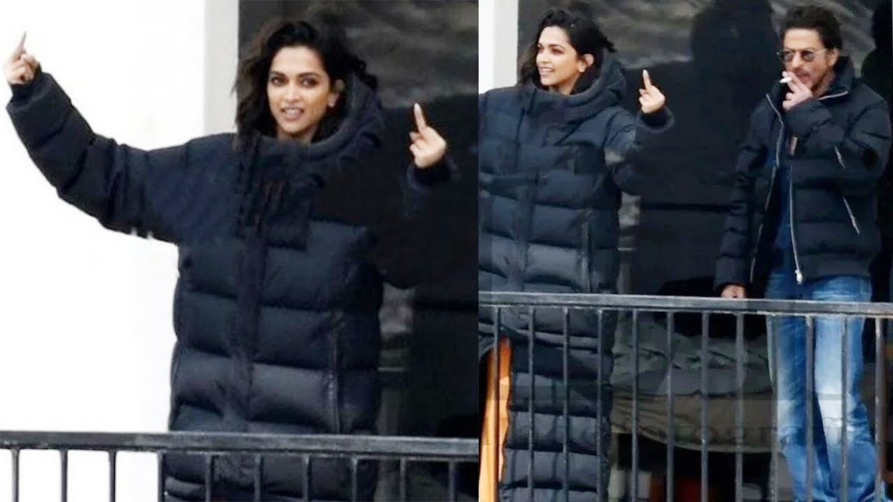 Viral! Deepika Padukone shows her middle finger, Shahrukh Khan smokes a ...