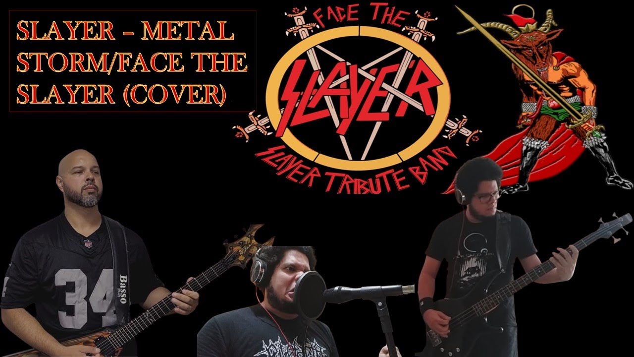 Metal Storm / Face The Slayer - SLAYER COVER - Guitars, Bass and Vocals ...