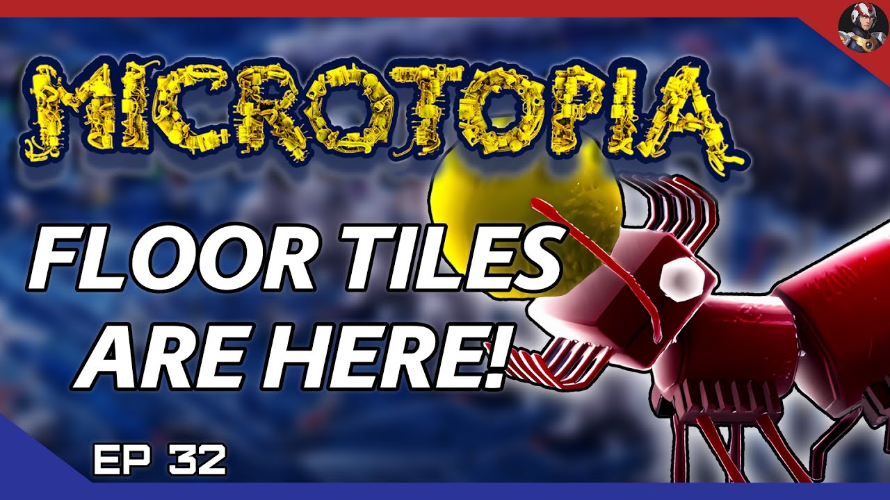 Microtopia (Electrical Factorio) | Floor Tiles Are Here! | EP.32 - YouTube