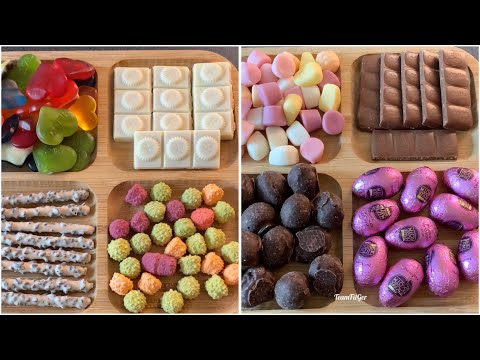 Filling Platter With Sweets | Satisfying | ASMR