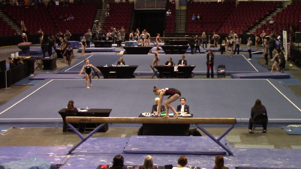 Beam - Westerns 4/30/17 *9.525 Beam Champion - YouTube
