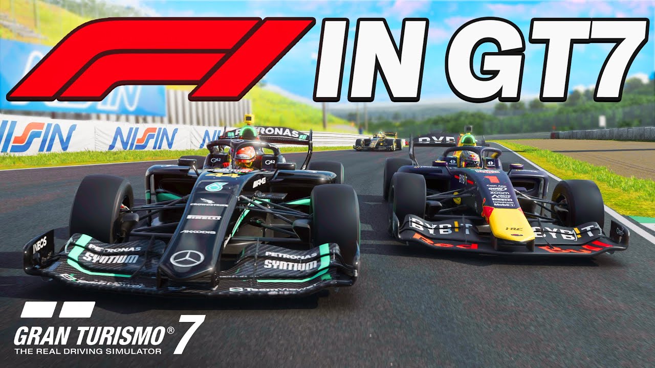 Formula 1 in Gran Turismo 7!? - YouTube