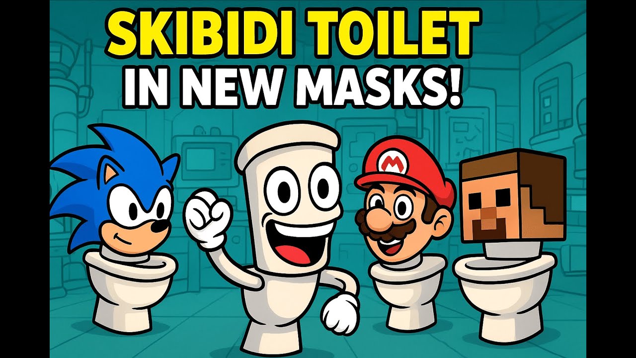SKIBIDI TOILET IN NEW MASKS! - YouTube