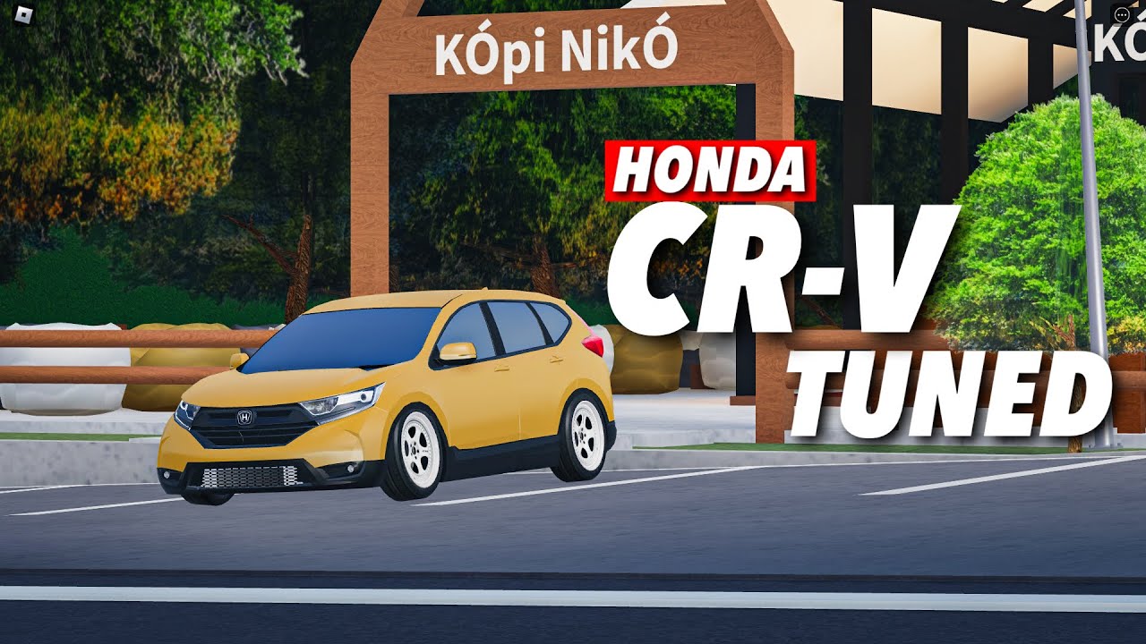 MODIFIKASI HONDA CR-V TUNED🔥| ROBLOX CDID‼️ - YouTube