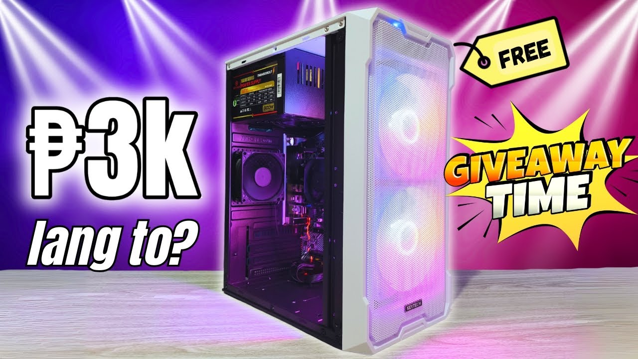 ₱3000 AMD HYPER BUDGET PC Build Giveaway! - YouTube