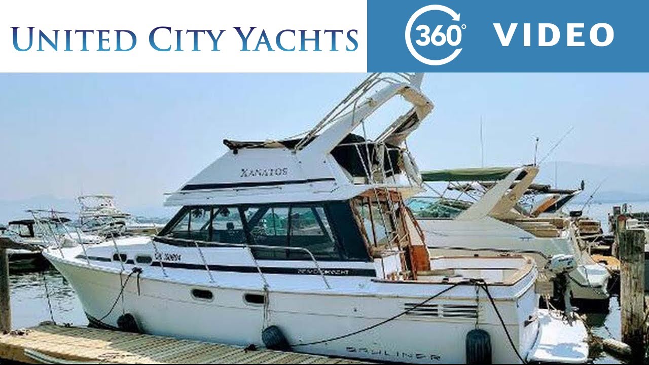 Bayliner 3288 Motoryacht 1991 - YouTube
