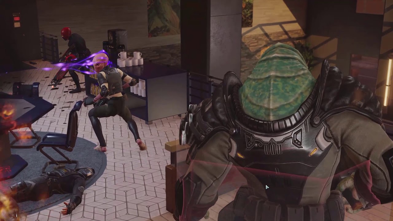 xcom chimera squad expert mission 3 leveling up - YouTube