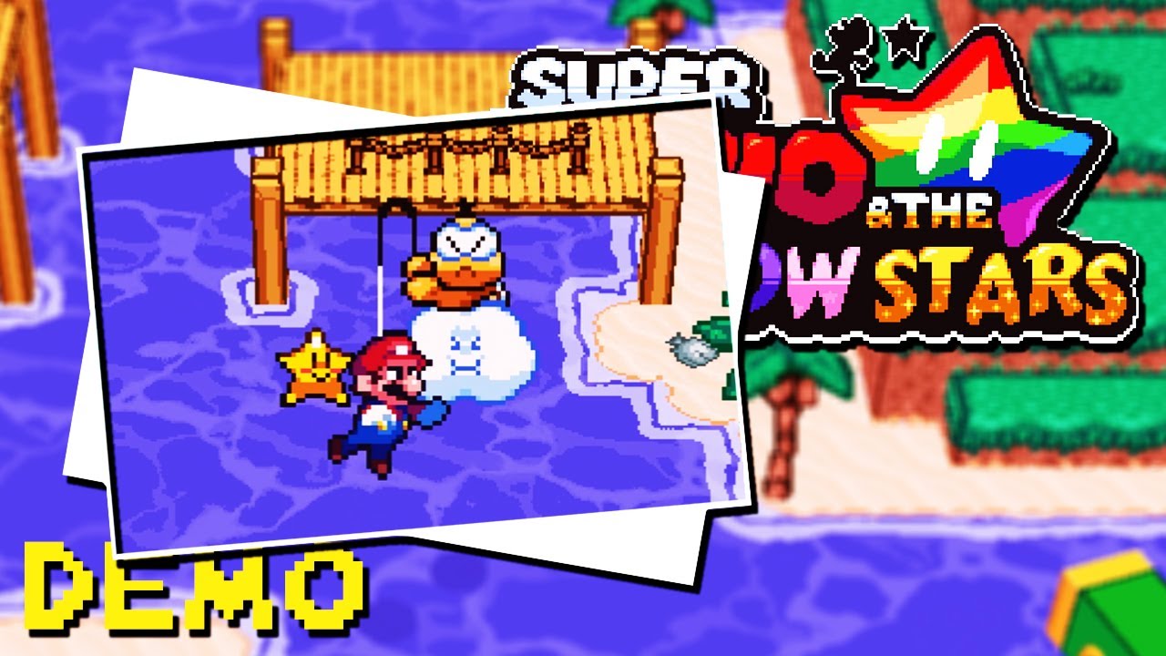 THIS GAME IS AMAZING!! | Super Mario & The Rainbow Stars (Demo) - Part ...
