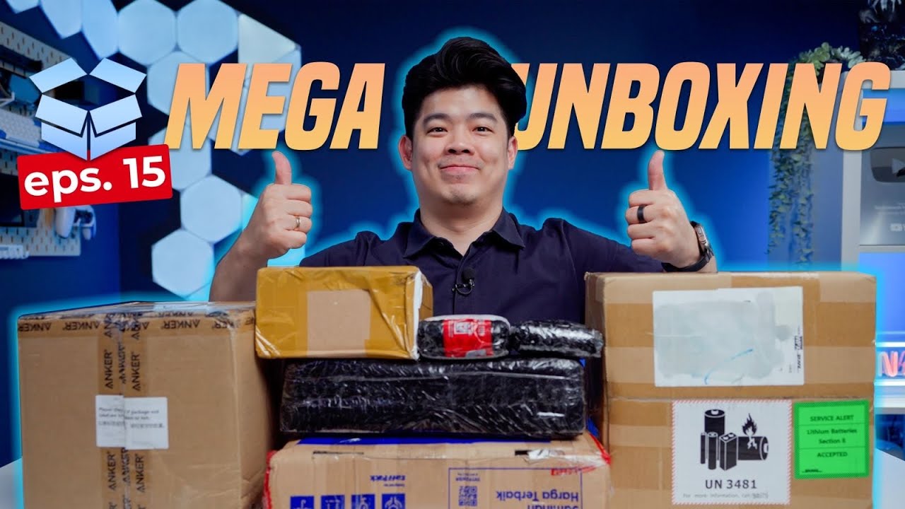 MEGA UNBOXING EPS 15 | Gadget-Gadget Revolusioner! - YouTube