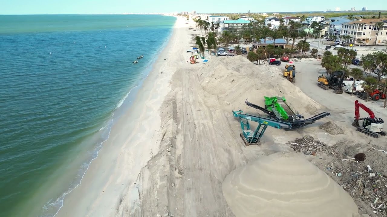 Bonita Beach Aerial View - Bonita Springs Florida - YouTube