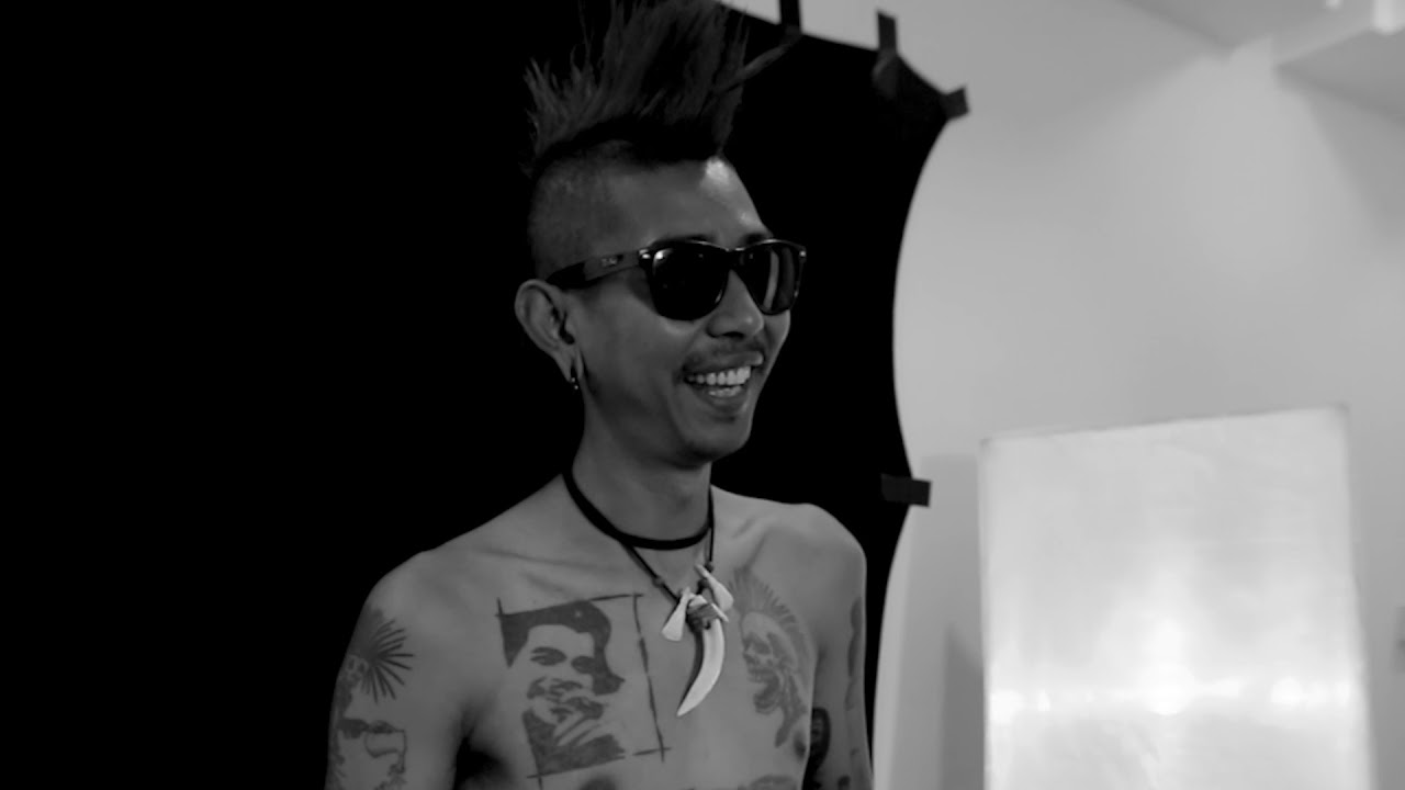 The Faces of Rock | Kyaw Kyaw (The Rebel Riot Band) Photoshoot Behind ...