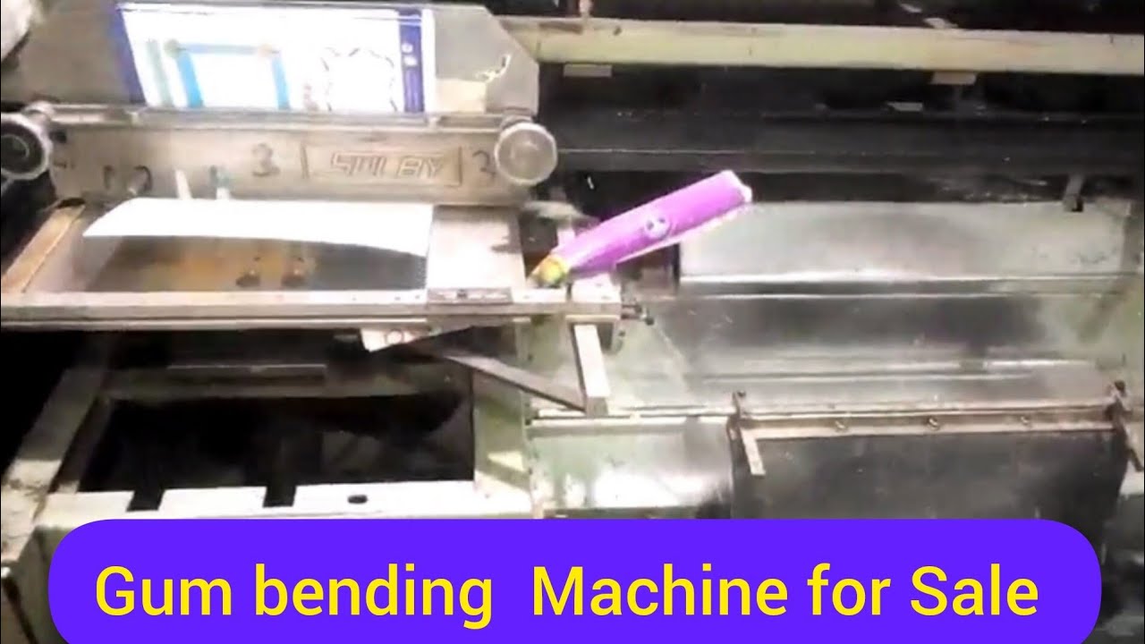 Gum bending Machine for Sale Nadeem Yousaf AllPrinting Machines Saler ...