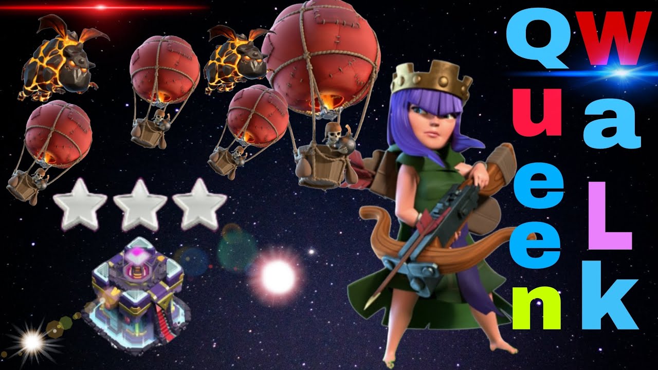 Queen Walk Lava Loon Attacks Are Super Strong On Th15!! Most Powerful ...