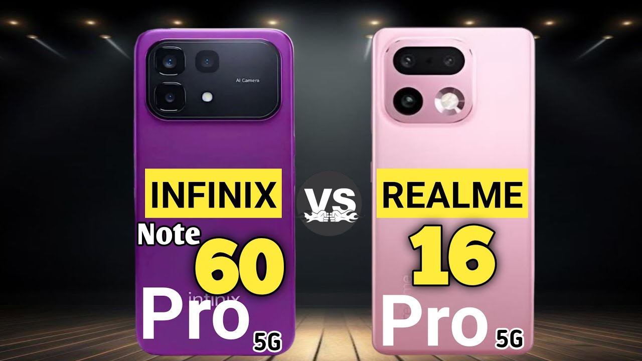 REALME 16 PRO |VS| INFINIX NOTE 60 PRO || FULL COMPARISON || - YouTube