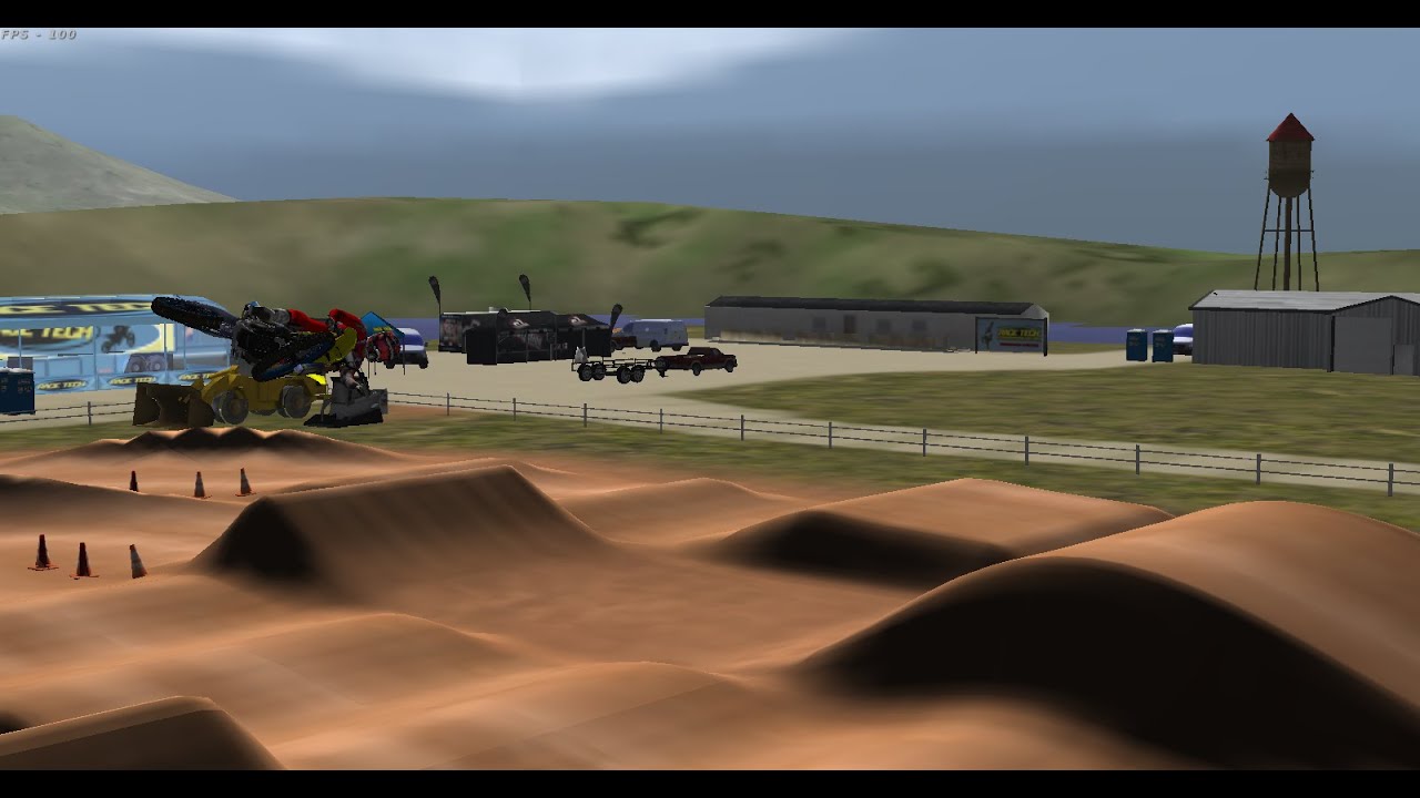 MX Simulator Track Review Checkersville MX Park Ax - YouTube