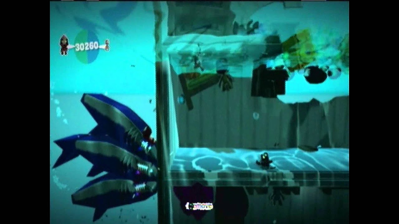 Let's play LBP Community Maps shark bomb survival p1 - YouTube