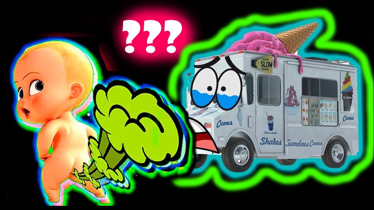 Boss Farts - Pocoyo Hard GO AWAY & Boss Baby Farts & Ice Cream Truck ...