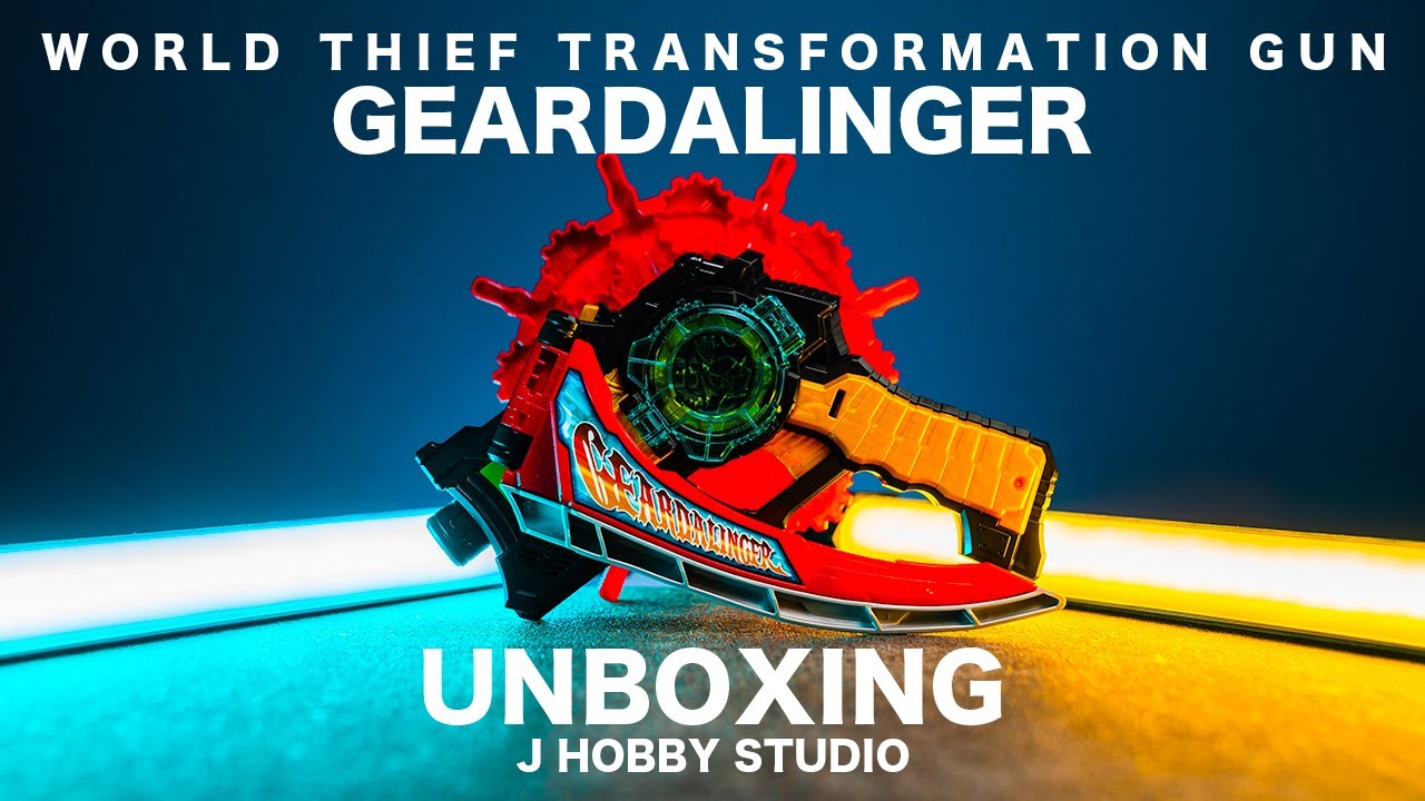 Kikai Sentai Zenkaiger DX Transformation Gun Geardalinger / Unboxing ...