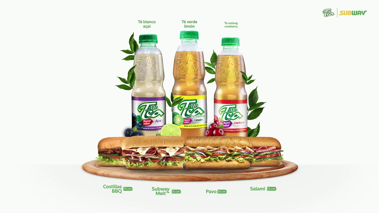 Mr. Tea y Subway - Juntos saben mejor - YouTube