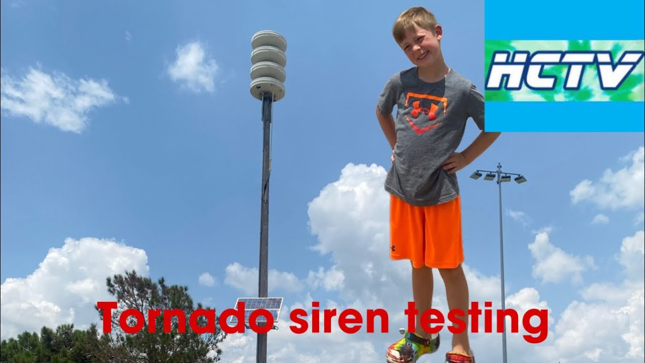 Killeen tornado siren testing Federal Signal Modulator 3012 - YouTube
