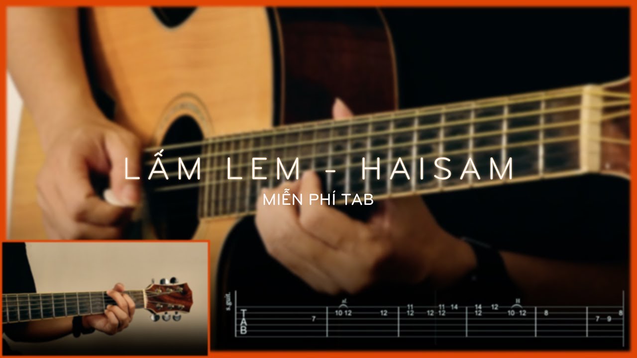 Đoạn Lead trong bài LẤM LEM - HAISAM ( Tặng kèm Tab ) - YouTube