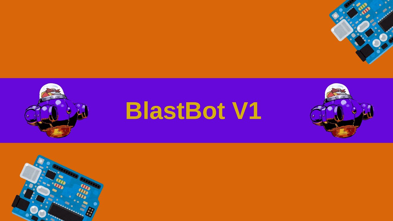 BlastBot V1 ‐ My First Non-Passive Robot - YouTube