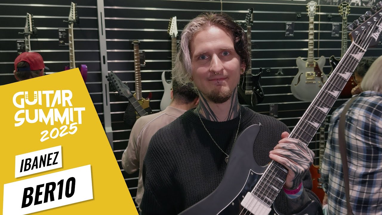 Guitar Summit 2025: Bernth presents his Ibanez BER10 Signature Guitar ...