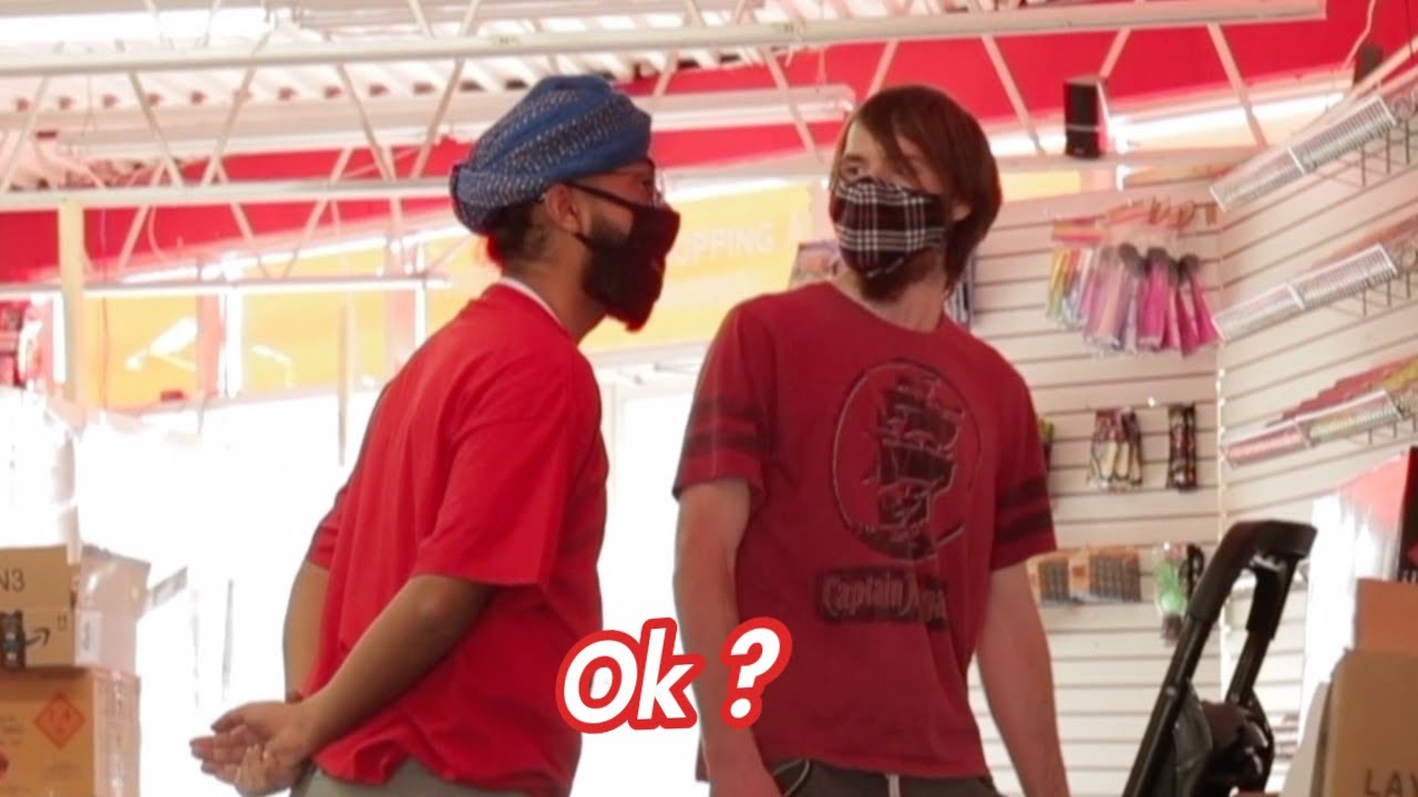 Fake Employee Prank at Firework store - YouTube