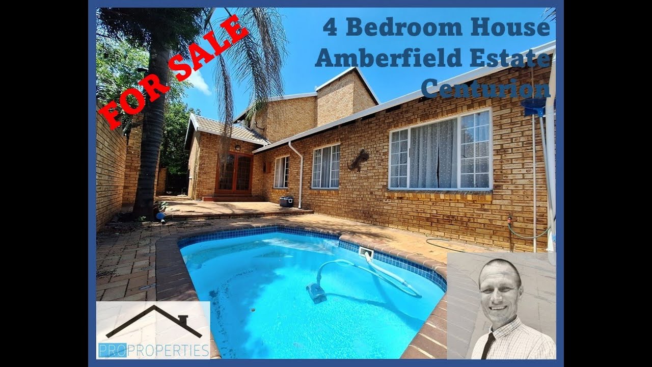 4 Bedroom Family Home | For Sale | Amberfield | Centurion - YouTube