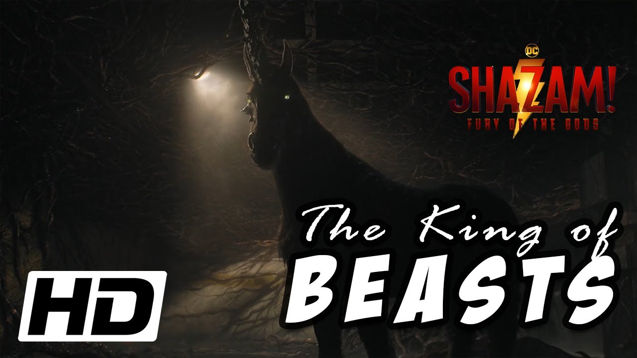The King of Beasts Scenes HD | Shazam fury of the Gods | Unicorns | DCEU - YouTube