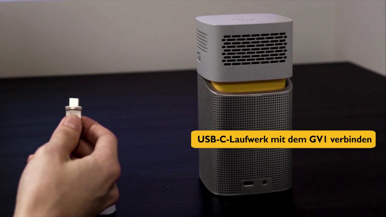 So funktioniert die Konektivität des GV1 via USB-Stick & USB-C ...