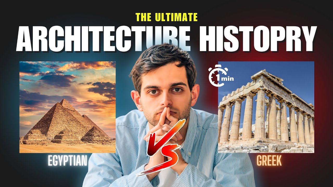 Egyptian VS Greek Architecture / World Architecture History - YouTube