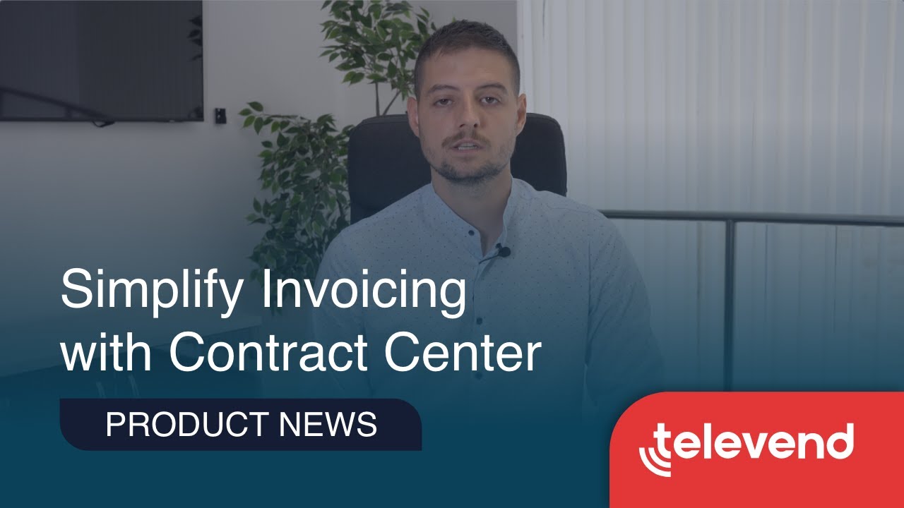 Simplify Invoicing with Televend's Contract Center - YouTube