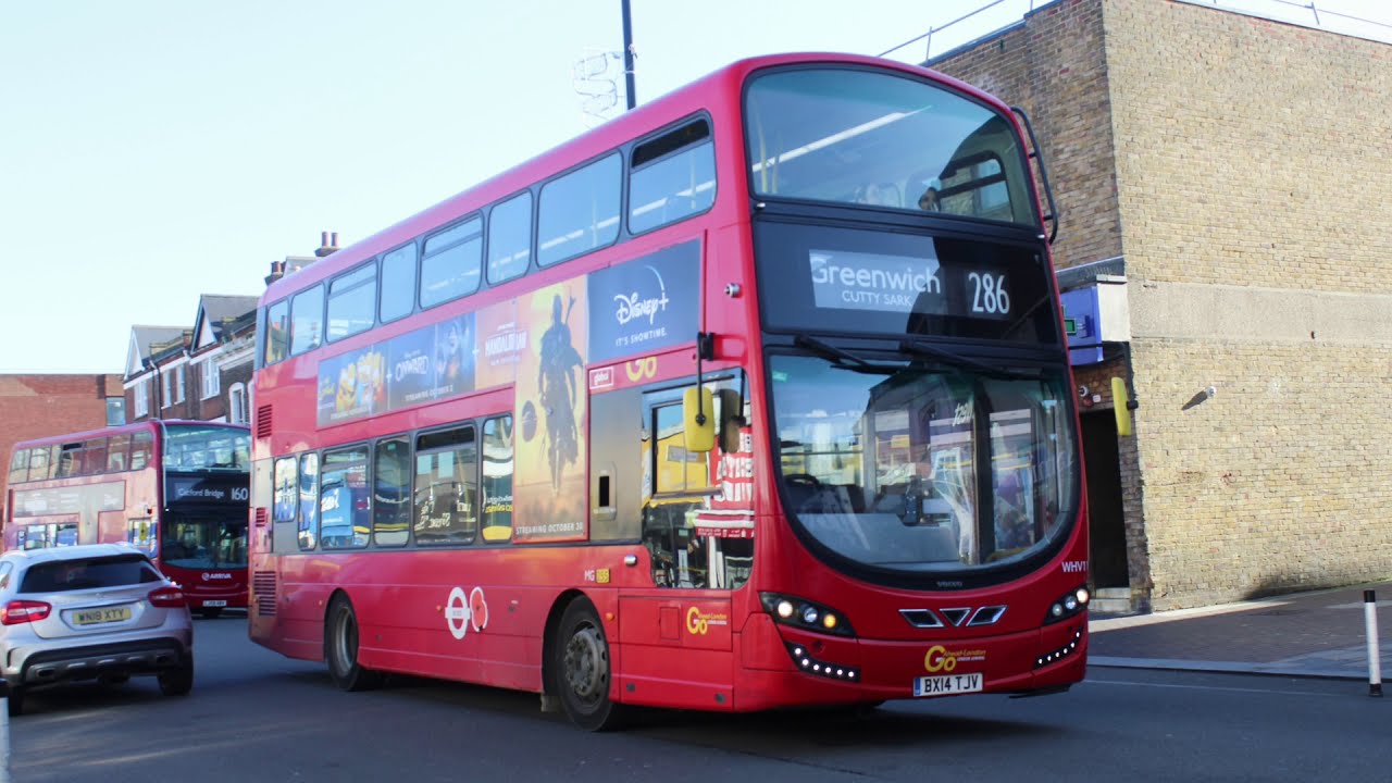 *RARE* WHV111 Go Ahead London on the route 286 - YouTube