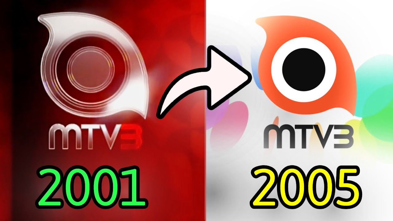 Kun MTV3 vaihtoi ilmeensä monipuolisesta yksinkertaiseen - YouTube