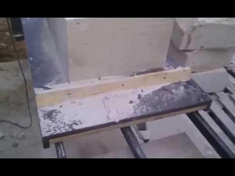 Станок своими руками для резки газобетона - YouTube