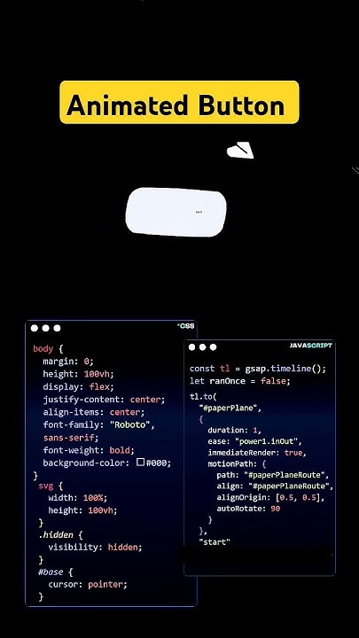 Send Animated Button Using Html Css And Js Html Css Js Shorts Developer Youtube
