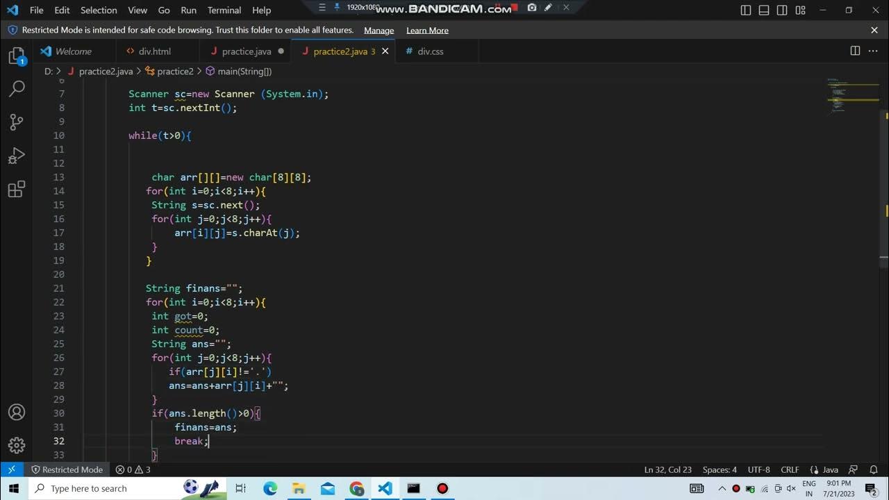 C. Word on the Paper | Codeforces Round 886 (Div. 4) | Solution Code. - YouTube
