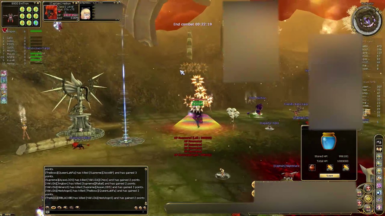 Flyff Playpark Hero Seige - Empress Seraph 04/24/2021 - YouTube