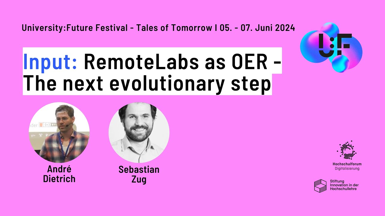 RemoteLabs as OER – The next evolutinary step - André Dietrich ...