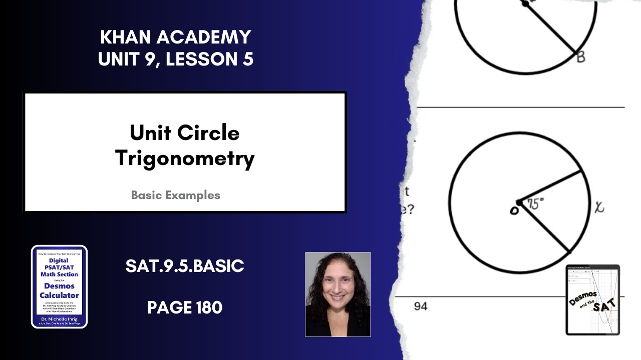SAT.9.5.Basic: Unit Circle Trigonometry, page 180 - YouTube