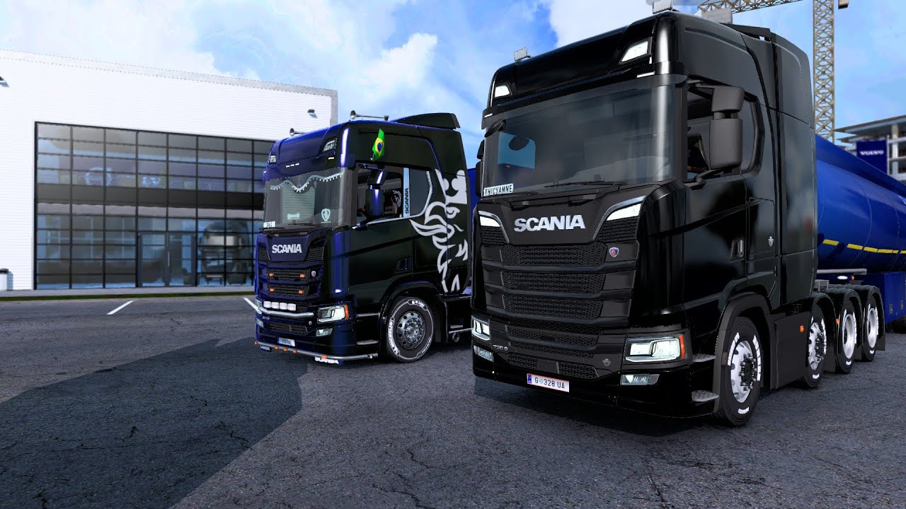 Mapa Original 1.45 - Scania NEW + SUNSET HDR 3D - YouTube
