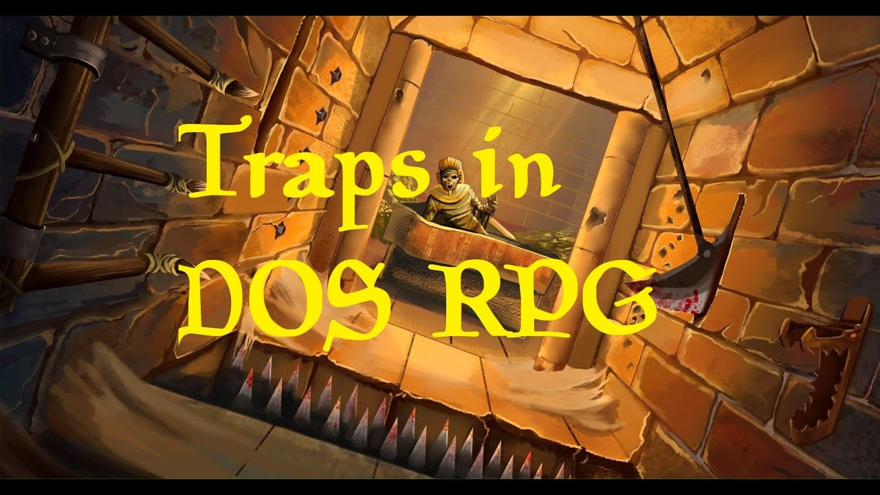 Traps in DOS RPG - YouTube