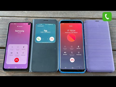 Outgoing/Incoming Call Samsung Galaxy S7edge/ S8/ S9/ S10e Android ...