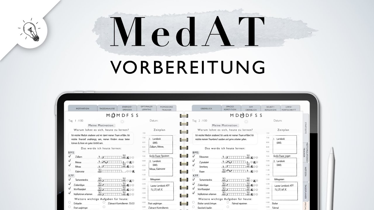 MedAT Vorbereitung: Tipps, um den MedAT 2023 zu schaffen - YouTube